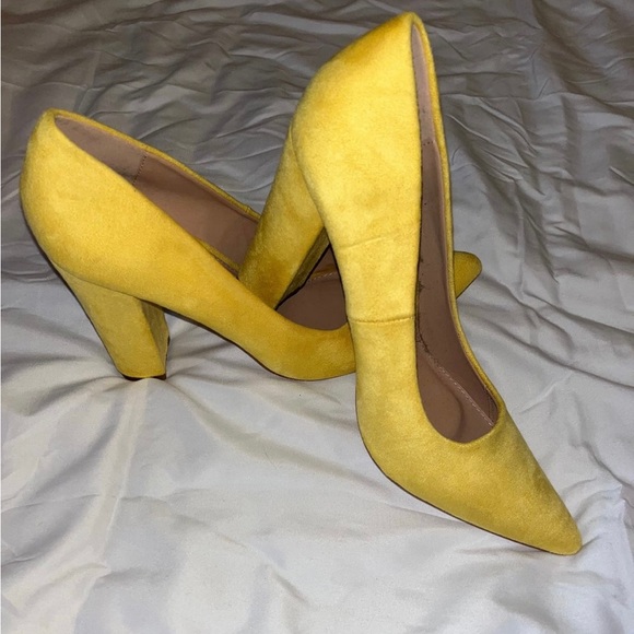 iris | Shoes | Brand New Yellow Pumps | Poshmark